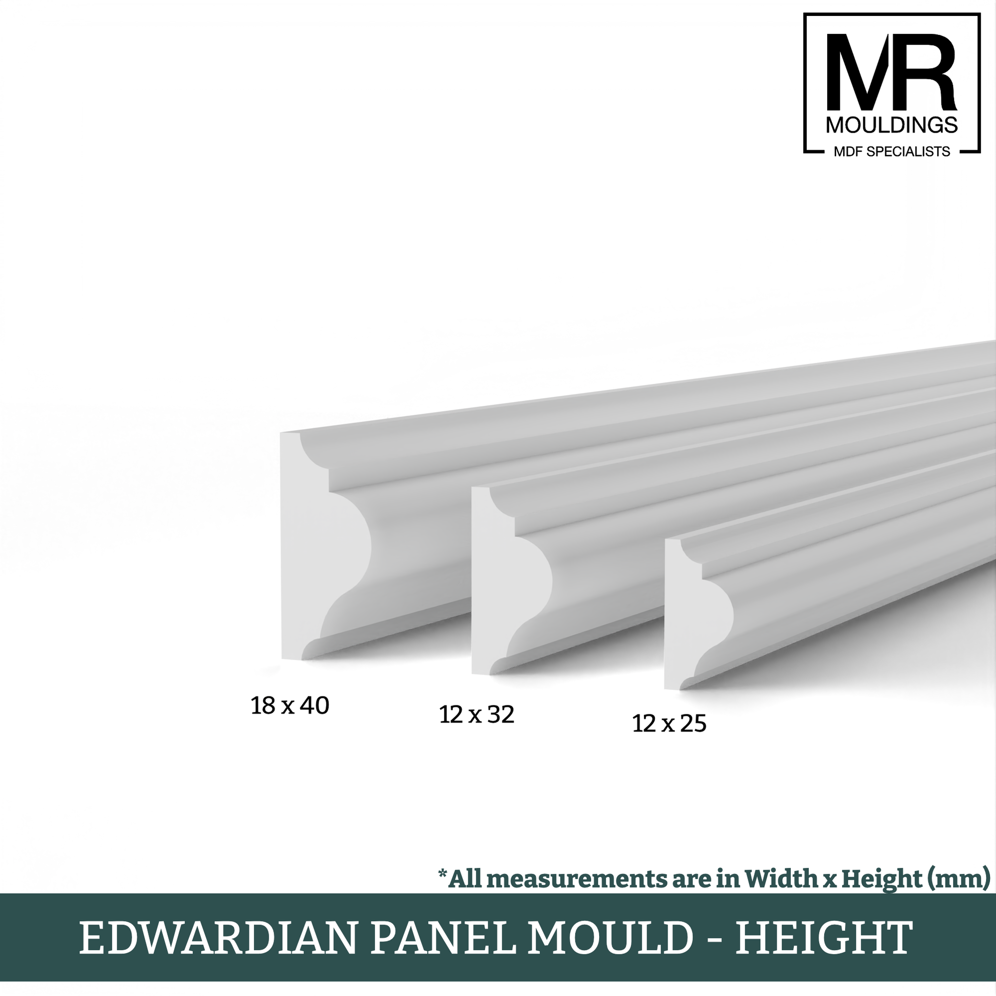 Edwardian MDF Panel Mould