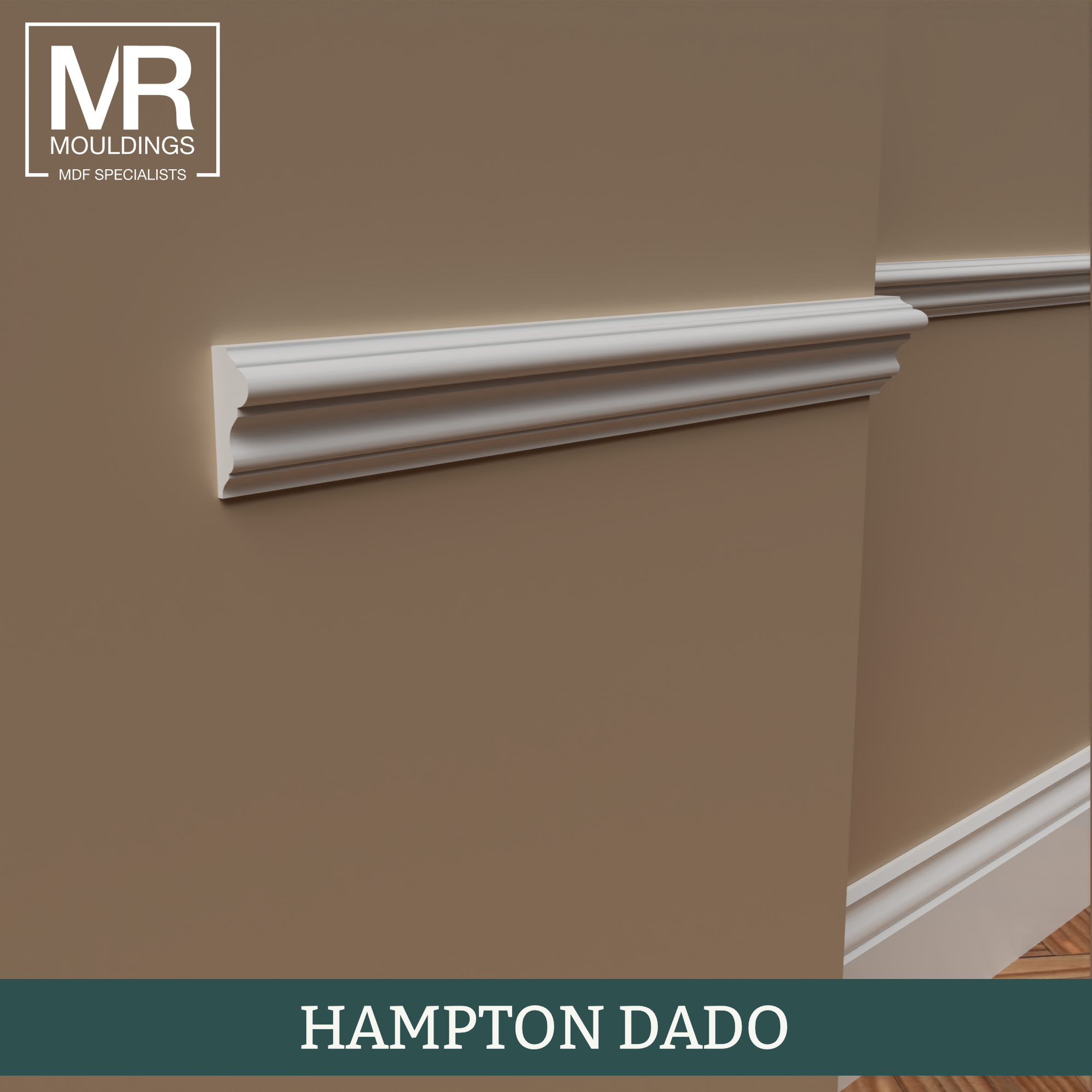 Hampton FR MDF Dado Rail | Euroclass B Fire Rated