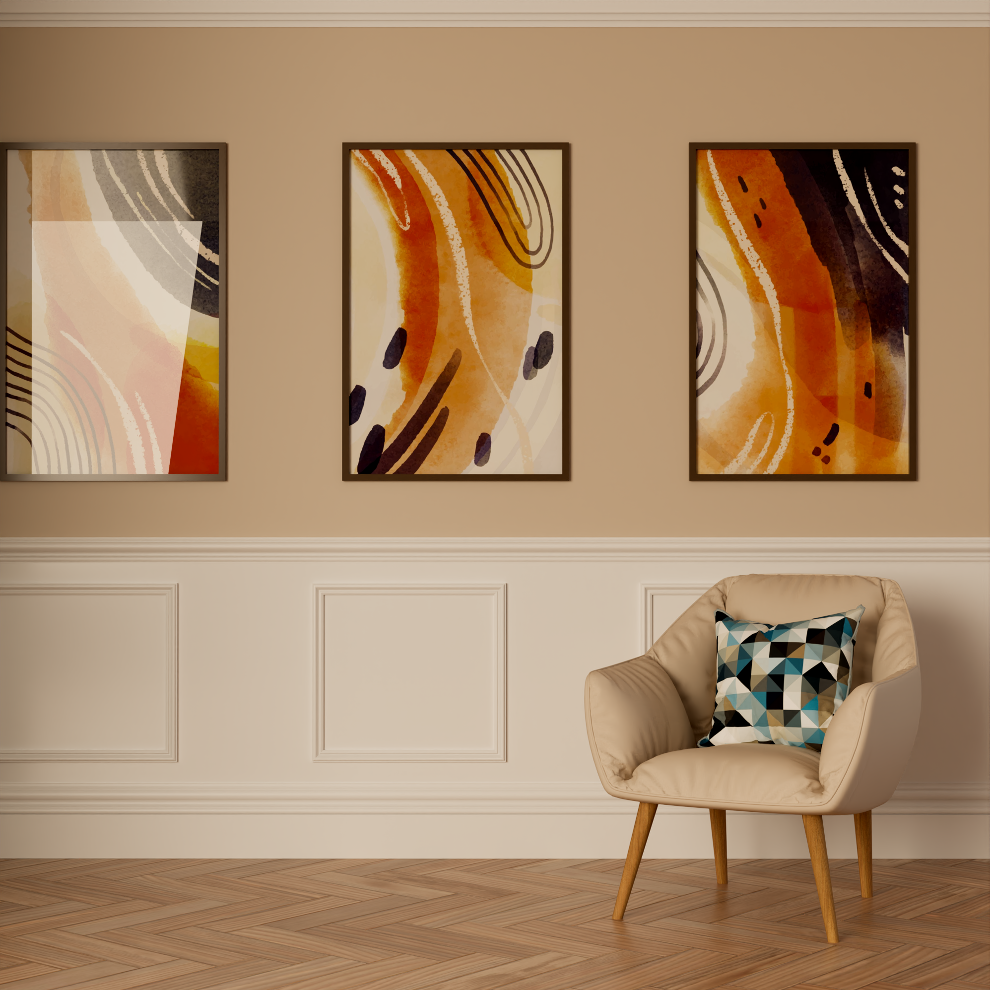 Ogee FR MDF Panel Mould | Euroclass B Fire Rated