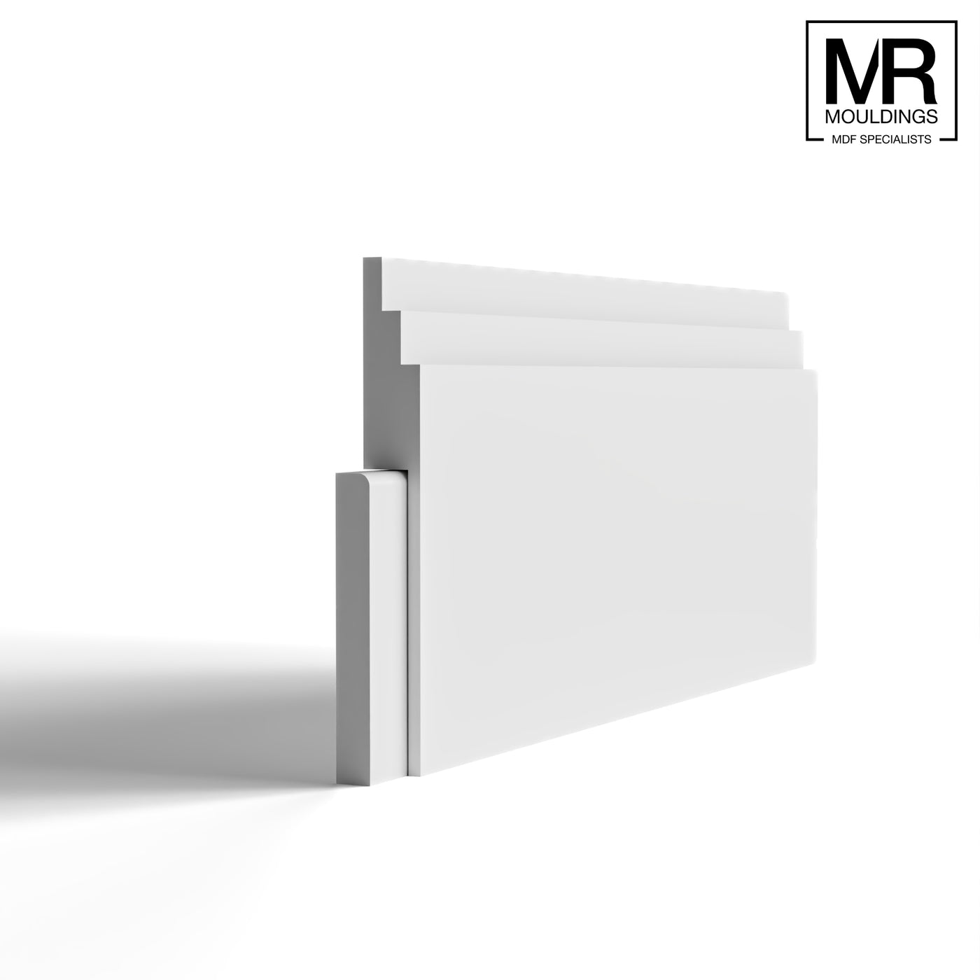 Stepped MDF Skirting Cover Board – Bold, Modern Skirting Made Simple