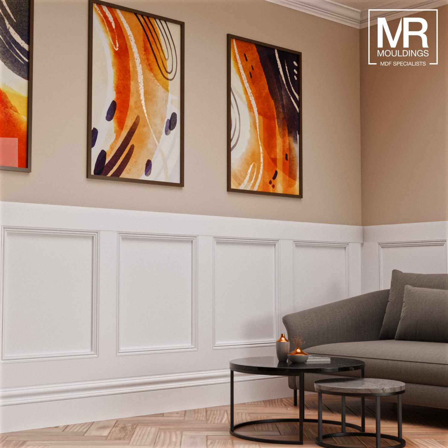Torus 2 MDF Beading Moulding