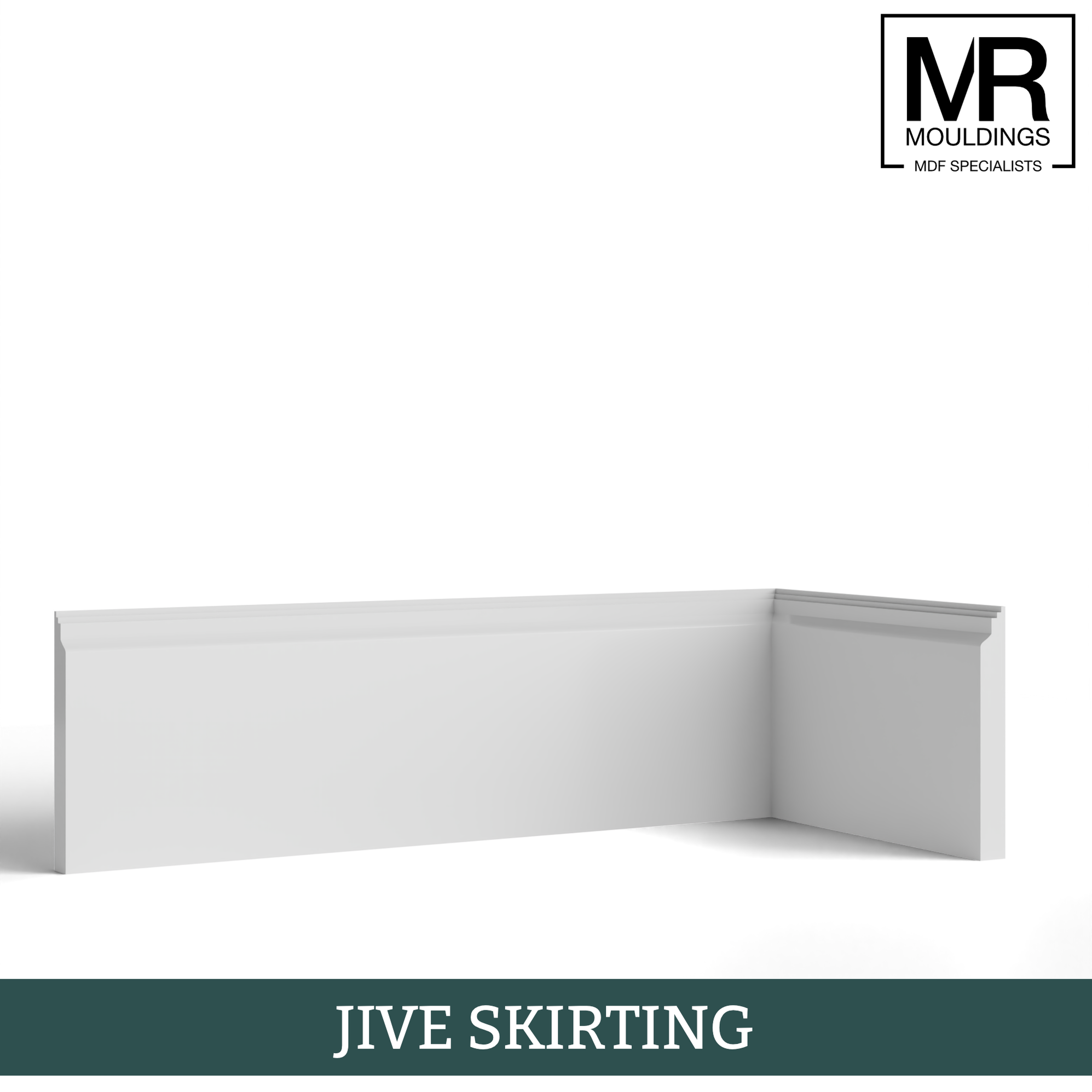 Mini Stepped MDF Skirting Board | Sleek & Modern Made to Order