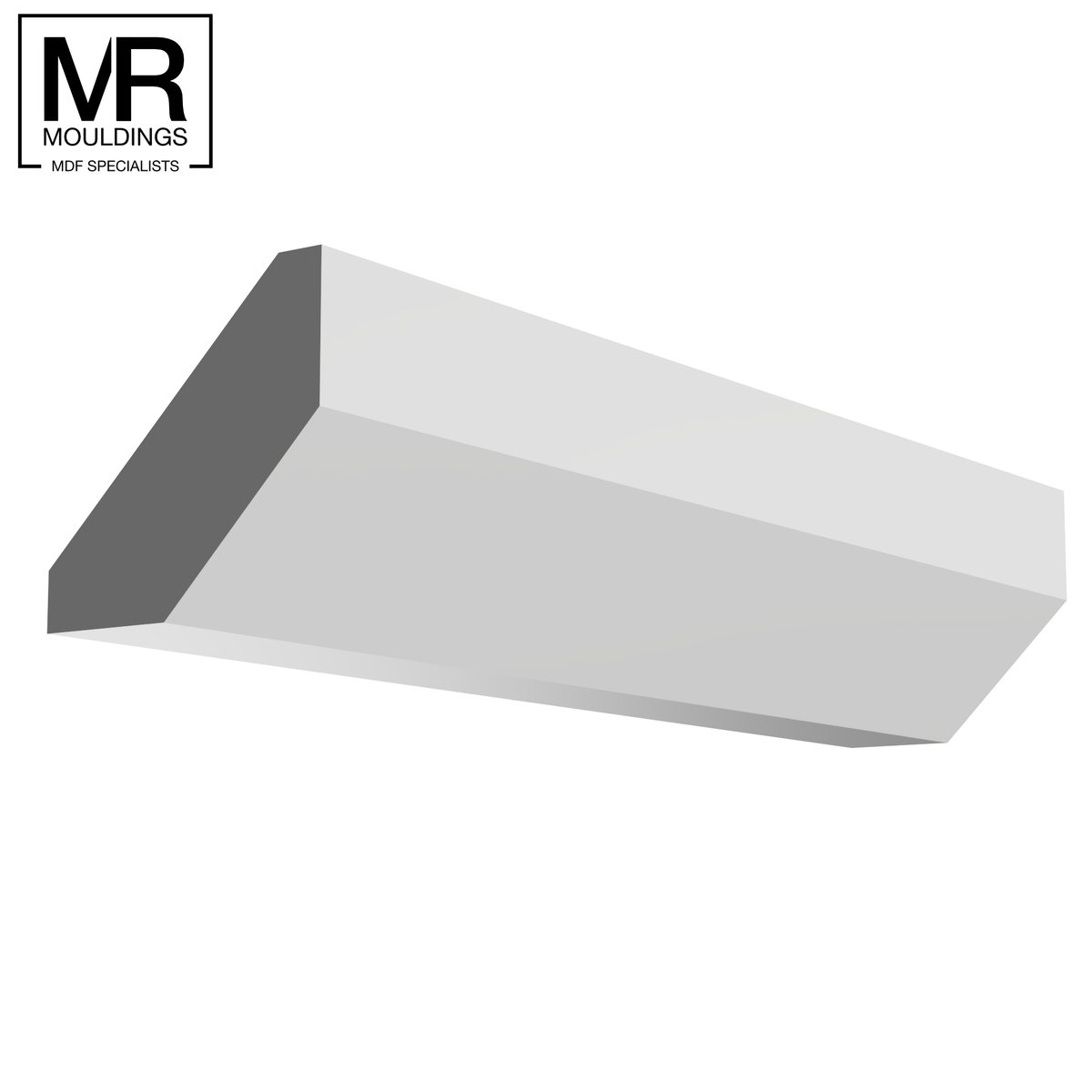 Splayed MDF Cornice Coving | Modern Angled Profile