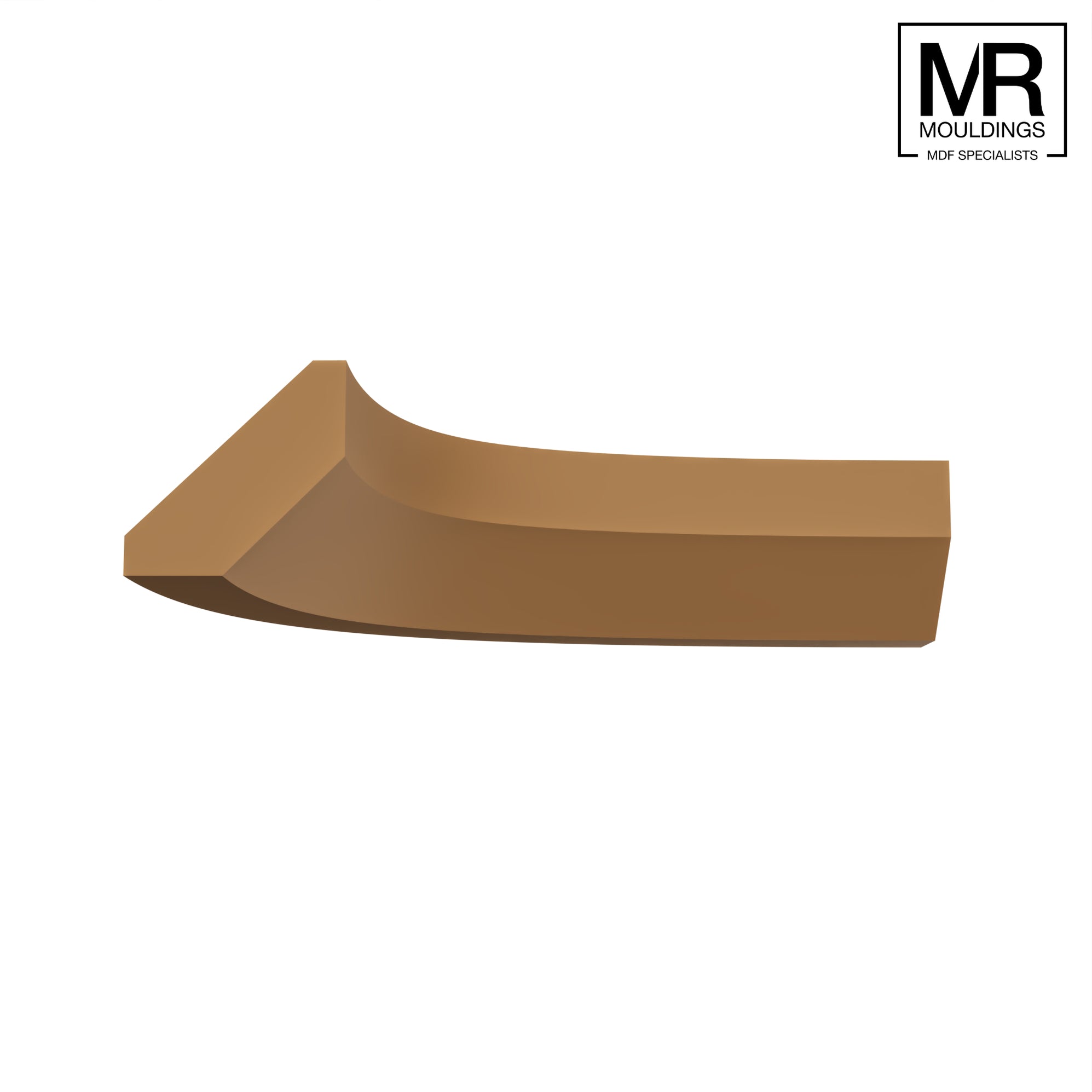 Splayed MDF Flexible Cornice Coving | Modern Sharp Design