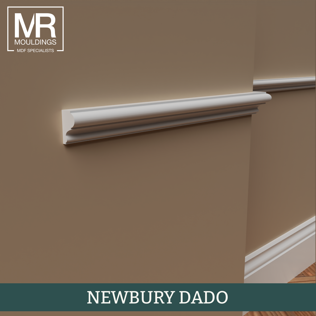 MDF Dado Rails | Primed Decorative Wall Rails | MR Mouldings
