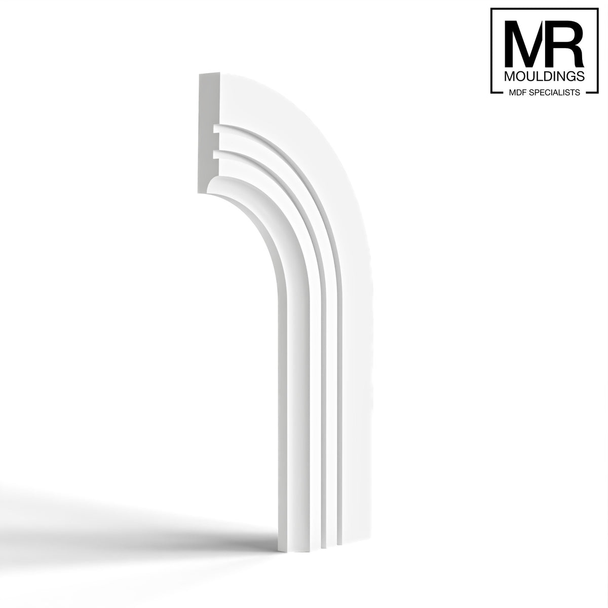 Scallop and 2x Groove Flexible MDF Architrave Board