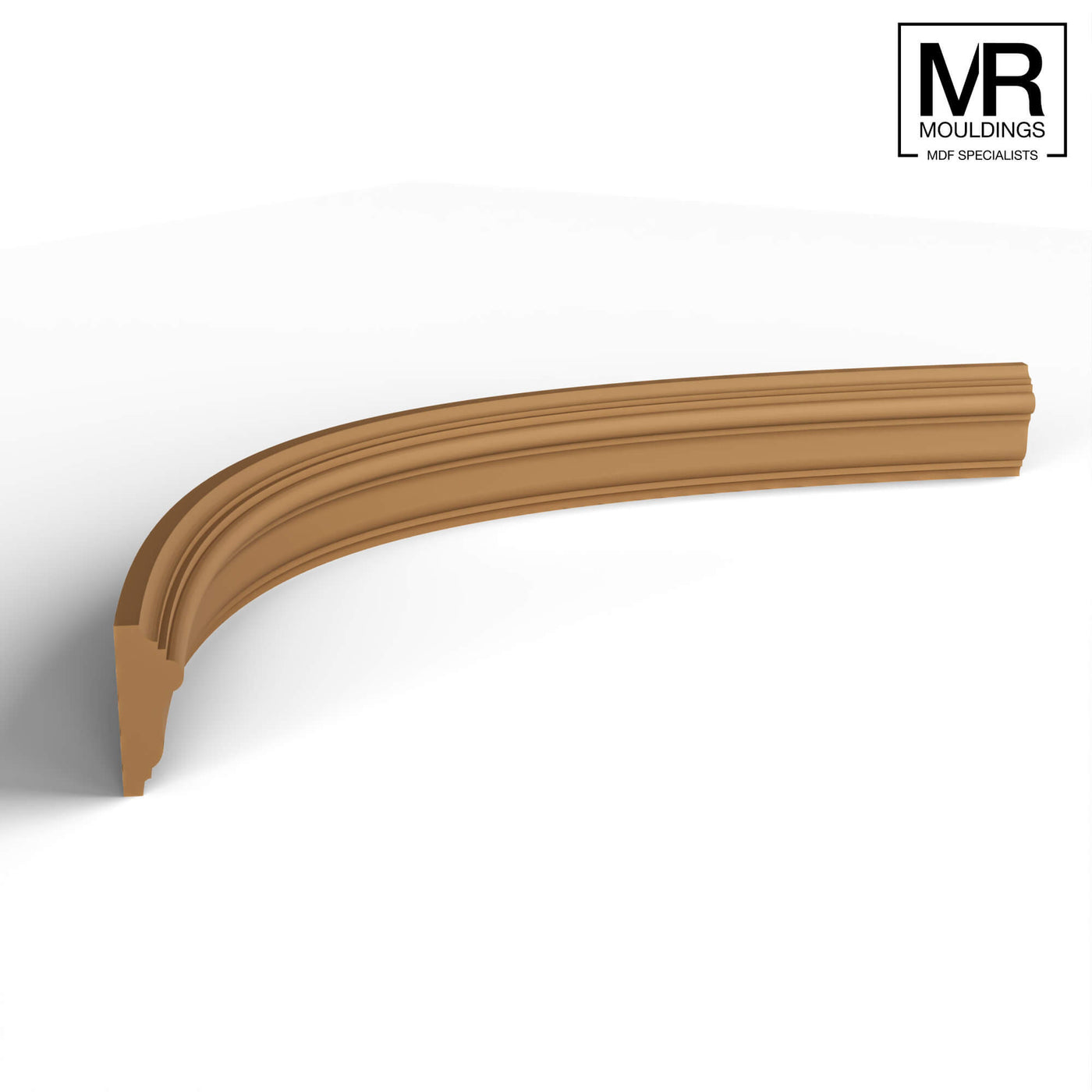 Aspinal Flexible MDF Dado Mould | Sharp, Bendable Trim for Curved Walls