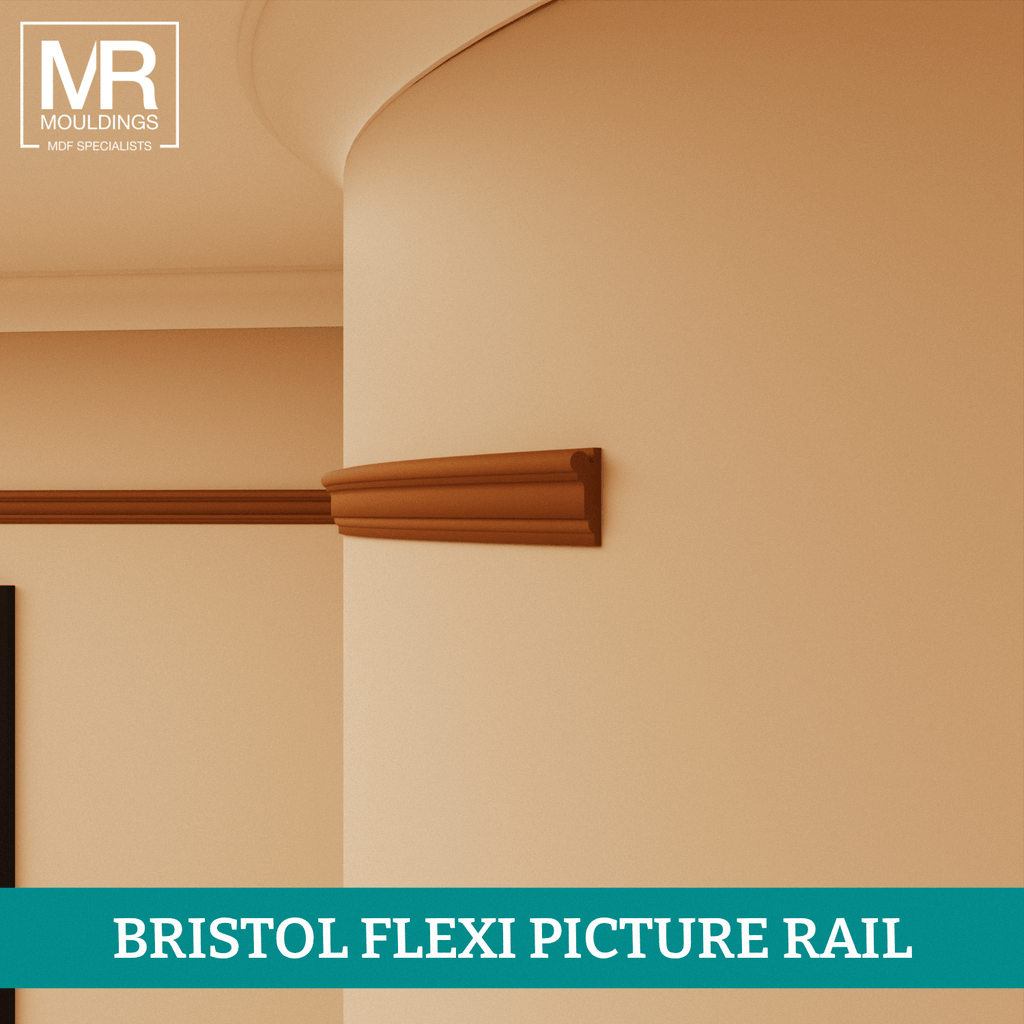 MDF Picture Rails | Primed Decorative Wall Mouldings | MR Mouldings
