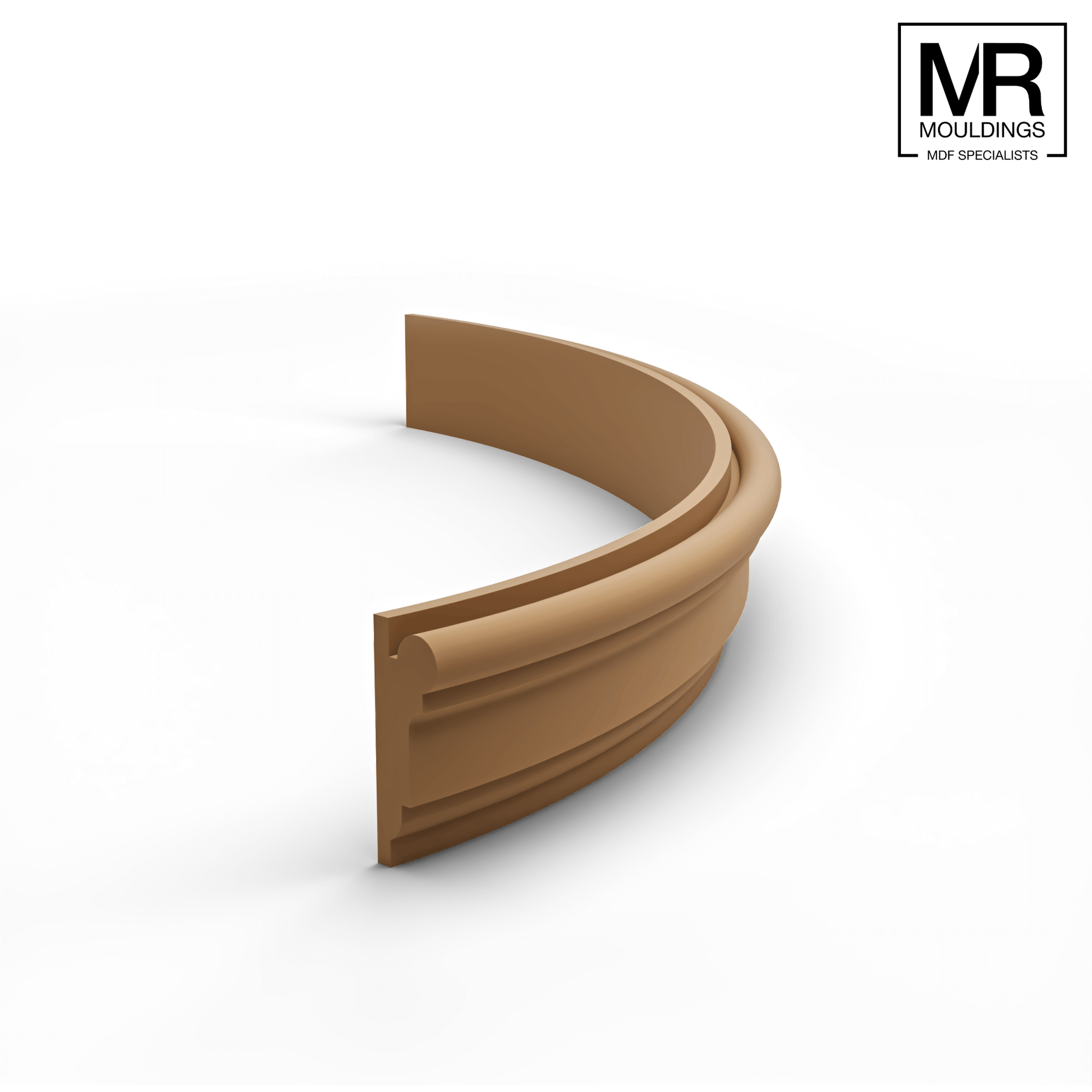 Victorian Flexible MDF Picture Rail Mould | Ornate Curved Moulding for ...