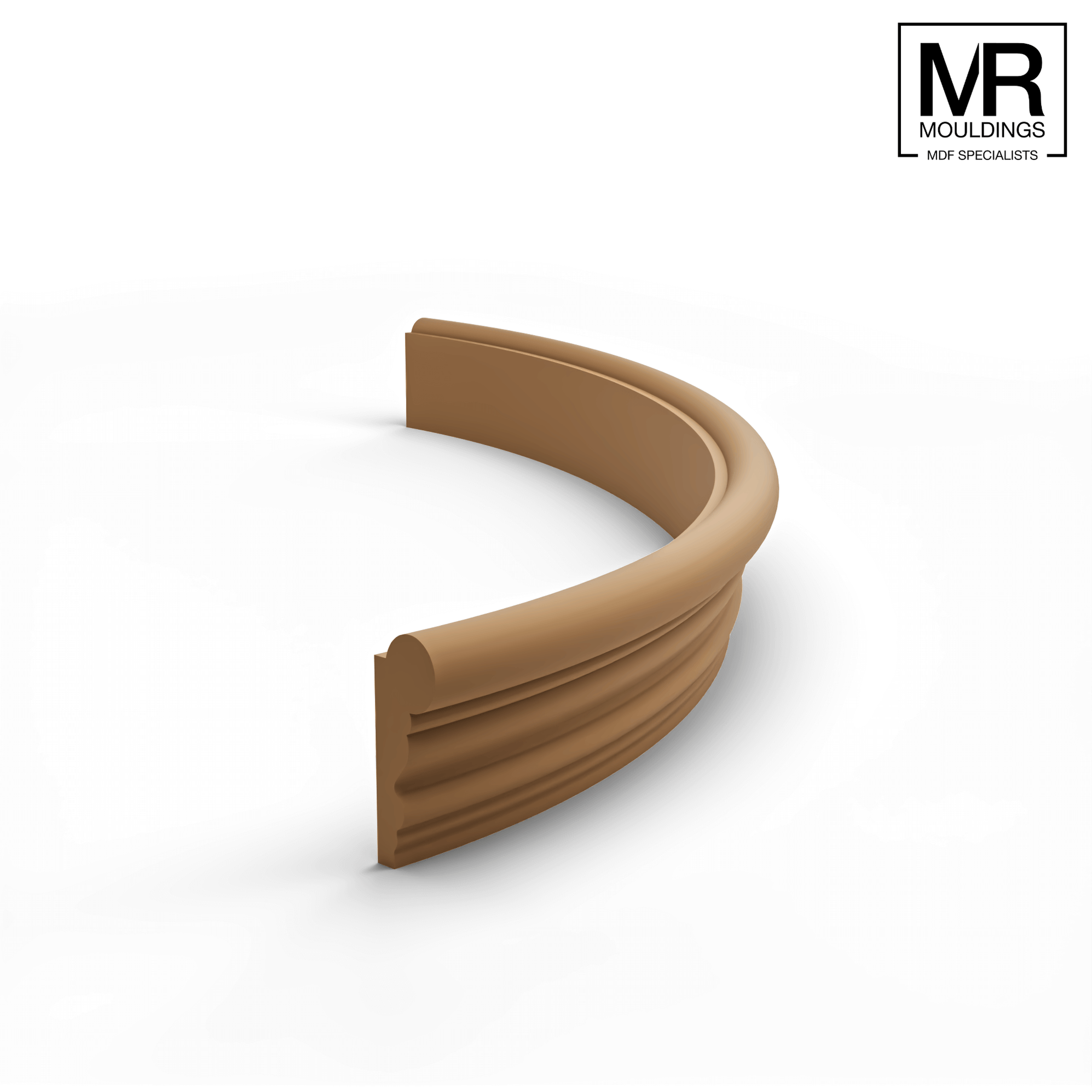 Torus Flexible MDF Picture Rail Mould | Classic Curved Moulding for ...