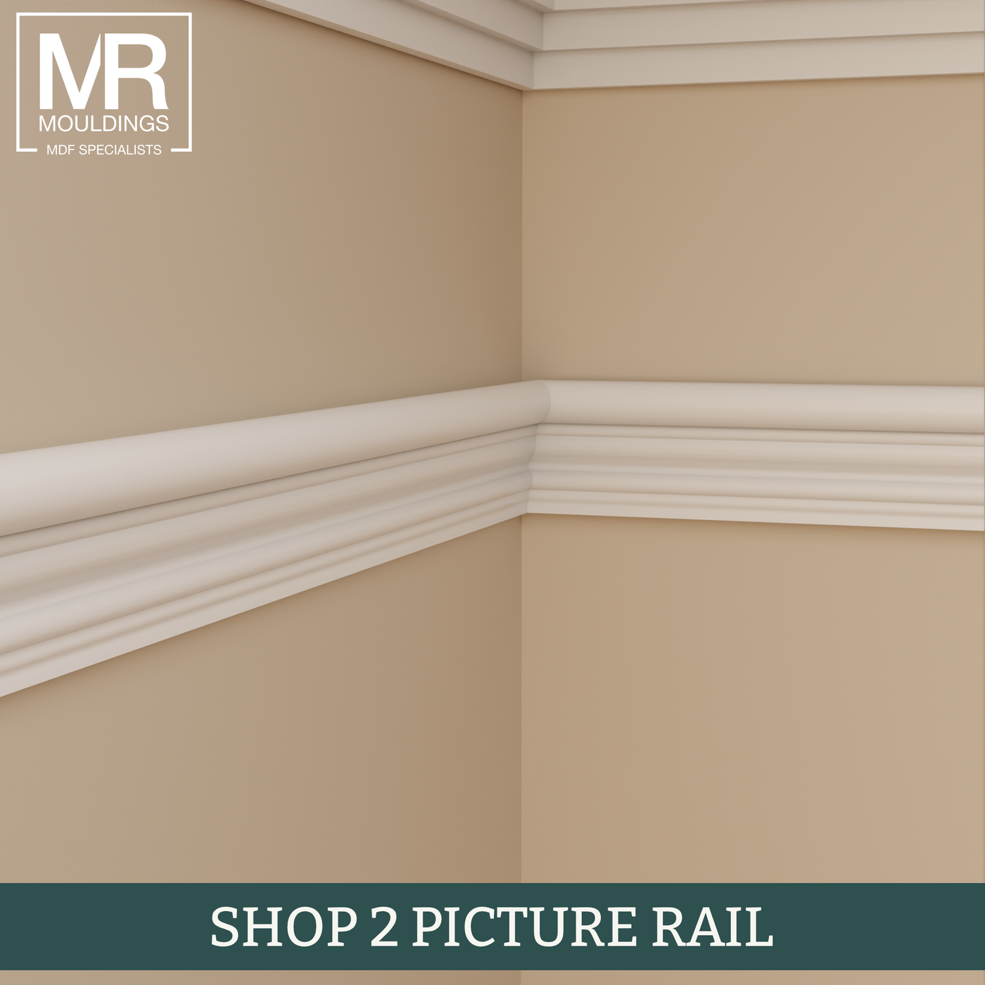 Torus FR MDF Picture Rail | Euroclass B Fire Rated